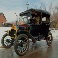 Driving a Ford Model T - Big Geek Daddy
