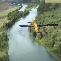 Airplane Goes Over A Cliff - Big Geek Daddy